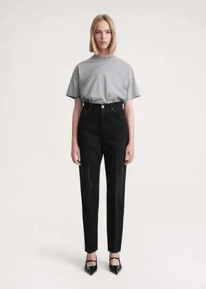 TOTEME Faded Effect Tapered-leg Jeans