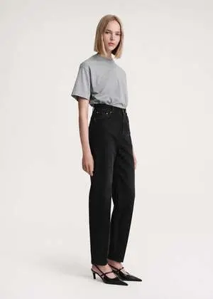TOTEME Faded Effect Tapered-leg Jeans