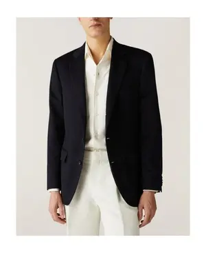 Loro Piana Single-breasted Cashmere Suit Jacket