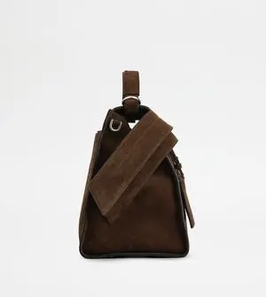 TOD'S Large Wave Suede Bag