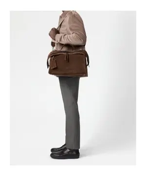 TOD'S Large Wave Suede Bag