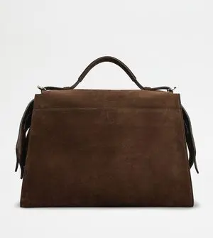 TOD'S Large Wave Suede Bag