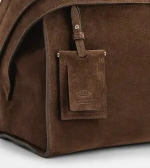 TOD'S Large Wave Suede Bag