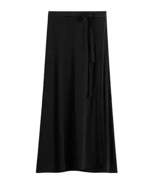 TOTEME Fringed Knit Skirt