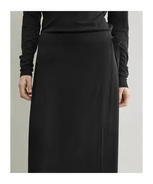 TOTEME Fringed Knit Skirt