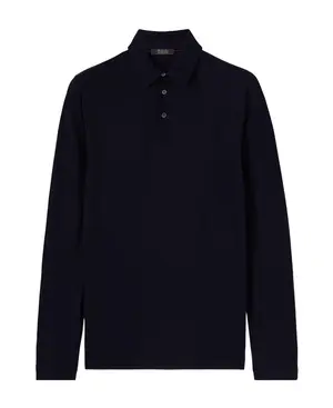 Loro Piana Long-sleeved Polo Shirt