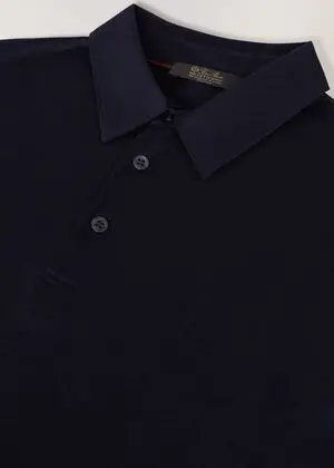Loro Piana Long-sleeved Polo Shirt