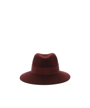 MAISON MICHEL Stitching Detail Pullover Hat