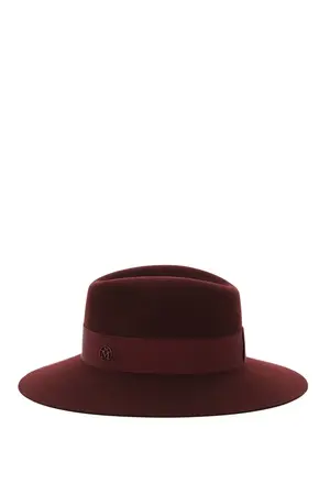 MAISON MICHEL Stitching Detail Pullover Hat