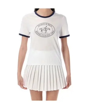 SPORTY  RICH Sporty & Rich Riding Club Ringer Tee