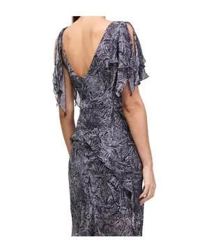 Isabel Marant Étoile Ruffled Short-sleeved Dress