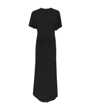 Victoria Beckham Round Collar Zipper Dress