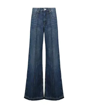Isabel Marant Étoile Noldy Logo-patch Jeans