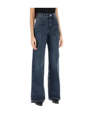 Isabel Marant Étoile Noldy Logo-patch Jeans