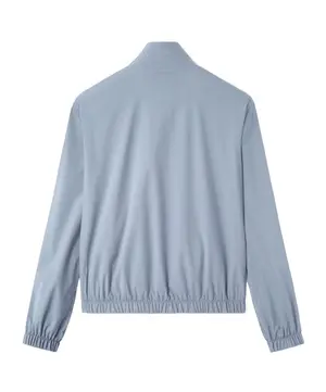 Loro Piana Bomber Jacket With Zip Up And Elasticated Details
