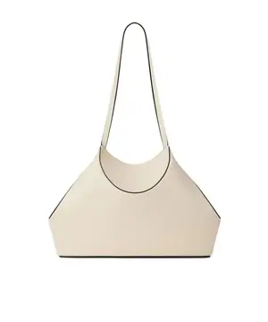 Givenchy Small Facet Tote Bag In Grained Leather
