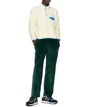 SPORTY  RICH Sporty & Rich Fleece Logo Pullover