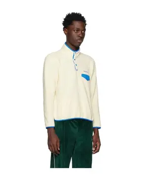 SPORTY  RICH Sporty & Rich Fleece Logo Pullover