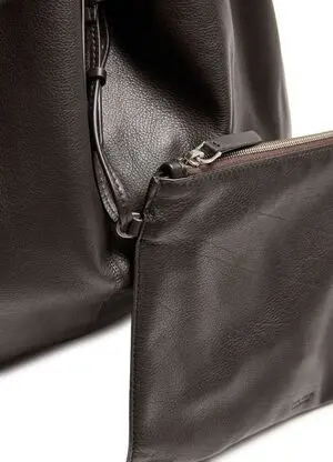 THE ROW Bindle Leather Hobo Bag