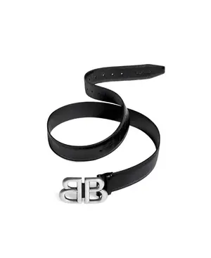 Balenciaga Monaco Bb Logo Belt