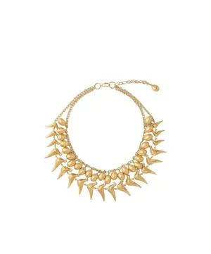 Givenchy Lucky Charms Multi-row Necklace In Metal - Aureus