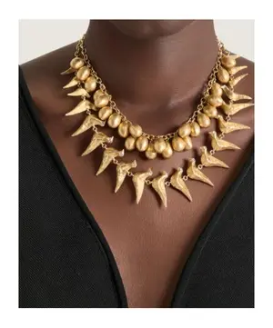 Givenchy Lucky Charms Multi-row Necklace In Metal
