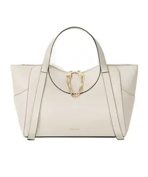 Givenchy Medium The Snatch Bag In Grained Leather - Cream