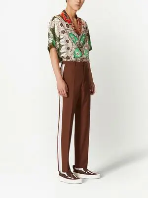 Valentino Garavani Side-stripe Tailored Trousers