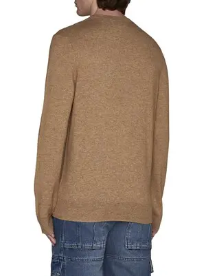 Isabel Marant Étoile Logo Intarsia Crewneck Knitted Jumper