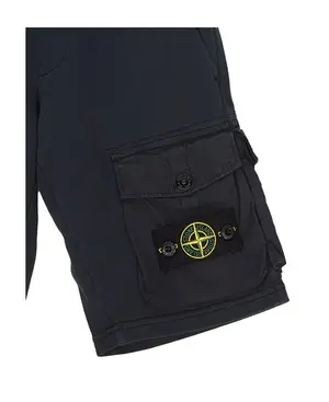 Stone Island Loose Belt Bermuda Shorts