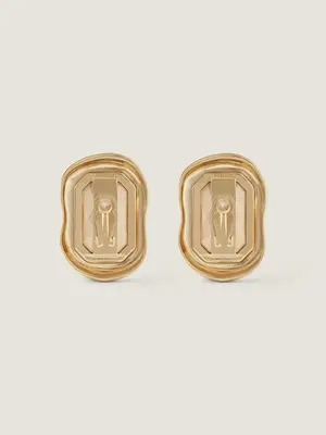 Givenchy Sculptural Crystal Earrings