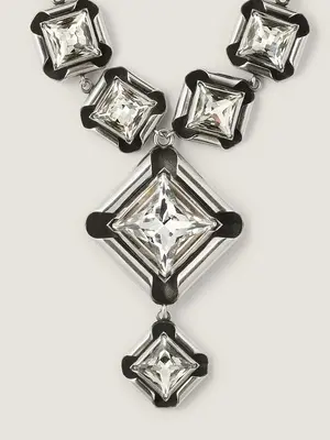 Givenchy Deconstructed Crystals Bracelet In Metal And Crystals
