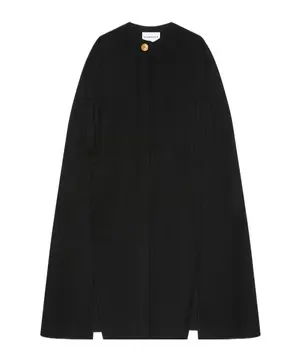 Givenchy Cape In Wool And Cashmere
