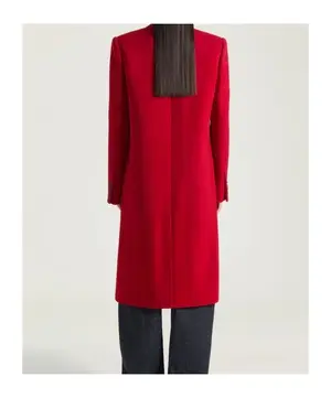 Givenchy Wool Coat With Peak Lapel