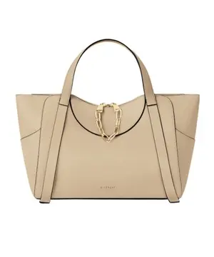 Givenchy Medium The Snatch Bag In Grained Leather - Dunes