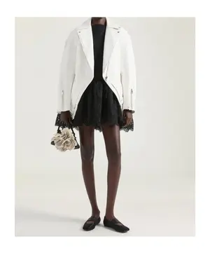 Givenchy Back-to-front Biker Jacket In Leather