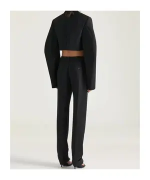 Givenchy Skinny Pants In Wool And Mohair