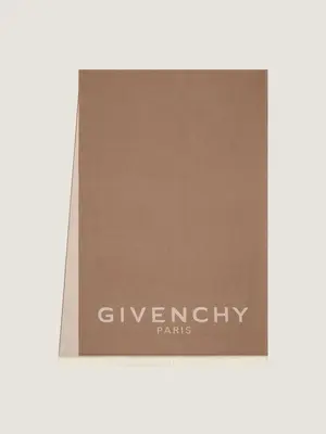 Givenchy Paris Scarf In Wool And Cashmere