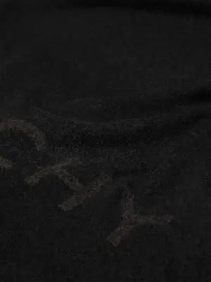 Givenchy Paris Scarf In Wool And Cashmere