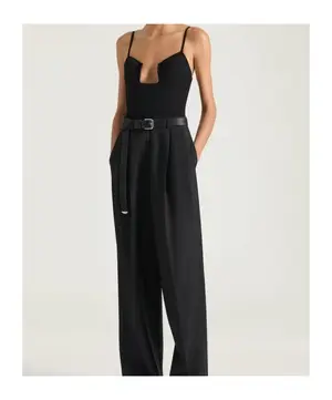 Givenchy Cutaway Bodysuit In Engineered Knit