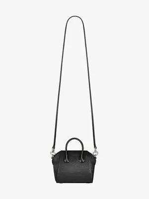 Givenchy Antigona Micro Top Handle Bag With Rhinestones