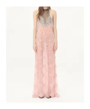 Valentino Garavani Round Neck Sleeveless Dress