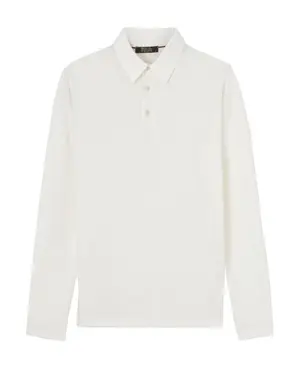 Loro Piana Long-sleeved Polo Shirt