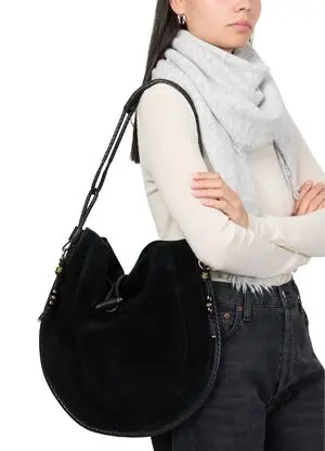 Isabel Marant Étoile Oskan Hobo Soft Bag In Suede