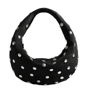 Khaite Olivia Medium Studs Hobo Bag