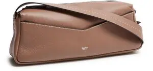 Max Mara Skippers Grained Leather Shoulder Bag