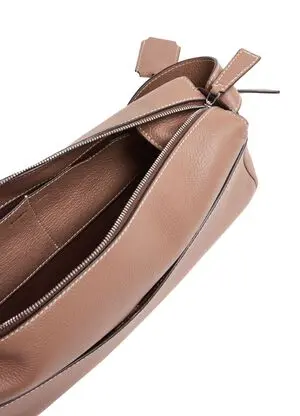 Max Mara Skippers Grained Leather Shoulder Bag