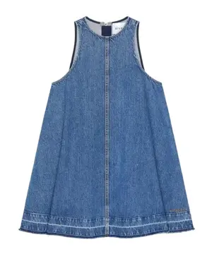 Givenchy Mini Dress In Denim