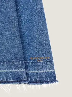 Givenchy Mini Dress In Denim