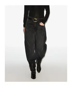 Isabel Marant Étoile Oriane Denim Barrel Jeans